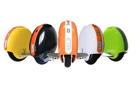 Battery Operated Energy Saving Hand Free Single Wheel Electric Scooter With Bluetooth Music