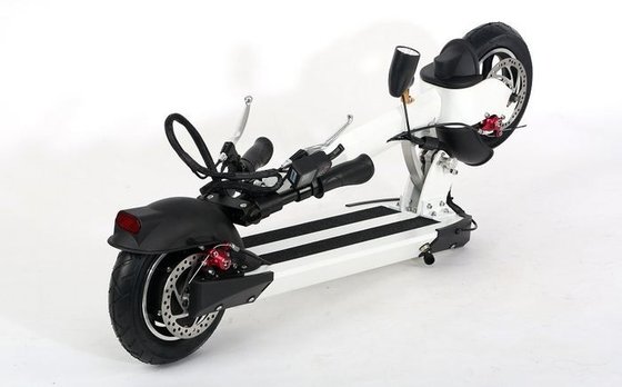 Portable Folding Electric Scooter , 500w Airwheel Self Balancing Scooter