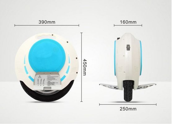 Board Hover One Wheel Self Balancing Electric Scooter With Big Night Light