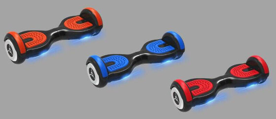 Rechargeable Battery Two Wheel Self Balancing Scooter High - Tech with Bluetooth