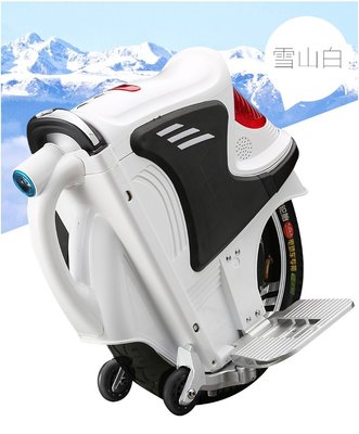 Stand Up Single Wheel Electric Scooter Battery Operated with Handle