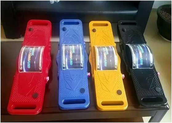 Portable Single Wheel Transportation , 4 LED Light E Skateboard