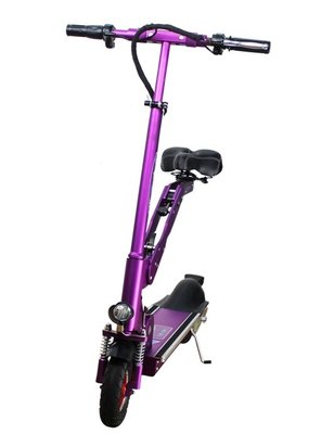 LED light Aluminium Alloy Foldable Handle Electric Motorized Bicycle E Unicycle