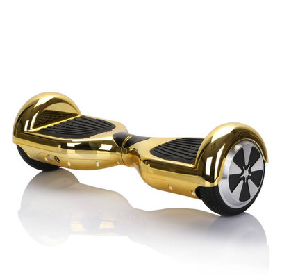 Metallic Chrome 6.5''  Two Wheeled Electric Self Balancing Scooter