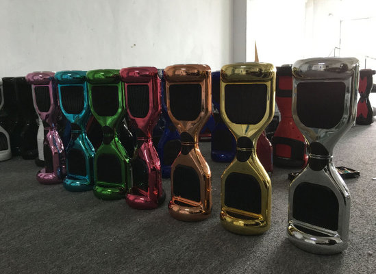 Metallic Chrome 6.5''  Two Wheeled Electric Self Balancing Scooter
