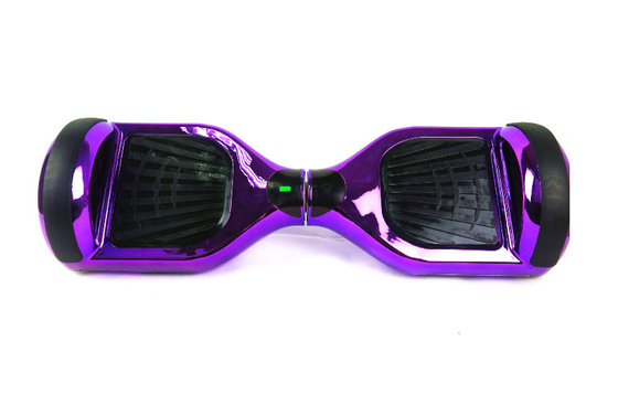 Purple Chrome Plated Electric Unicycle Self Balancing Board Environmental Protection