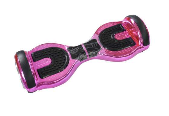 Electroplate Electric Self Balancing Scooter Led Light Two Wheel Electric Skateboard