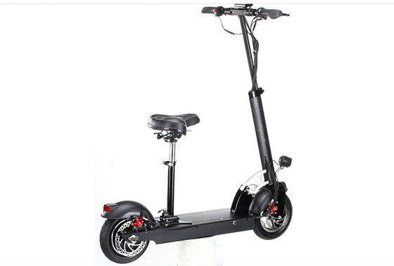 Stand Up Long Range Folding Electric Scooter With Hub Motor 400w
