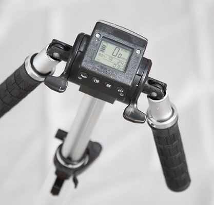 Lightest Two Wheel Folding Electric Bike Standing With Led Light