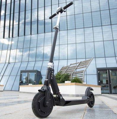 Lightest Two Wheel Folding Electric Bike Standing With Led Light