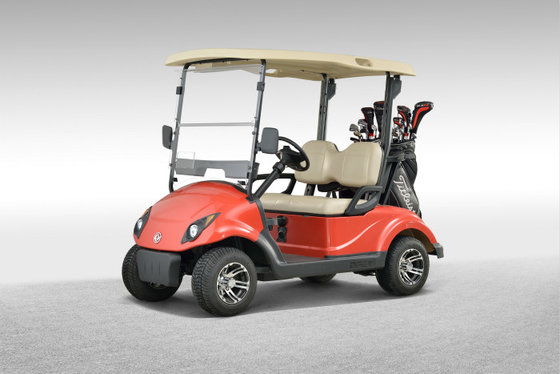 Two Seats Electrical Golf Carts For Golf Courses , 48V Battery Operated Golf Cart With CE