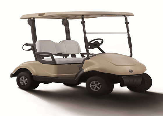Dongfeng 2 Seater Golf Carts , Street Legal Electric Vehicles In Beach Gold Colour
