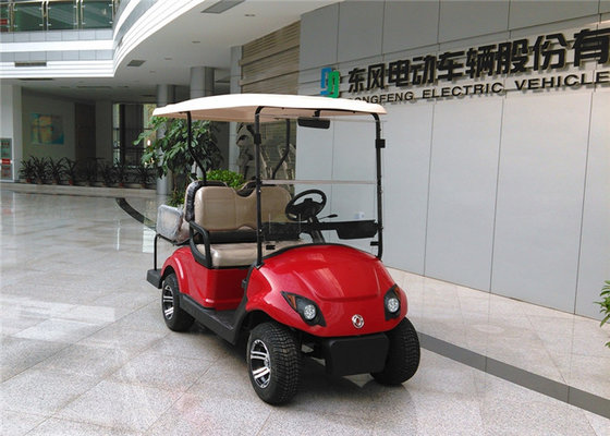 Energy Saving 2+2 Seats Electric Club Car Street Legal Golf Carts 48V 3KW Motor