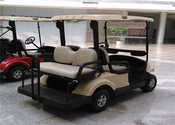 Street Legal Electric Car Golf Cart 4 Seater , Battery Operated Golf Cart