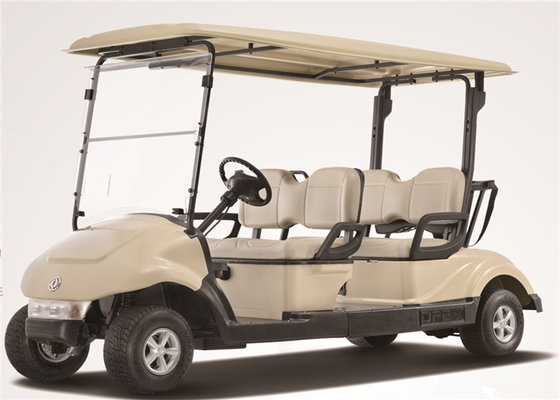 Luxury Ez Go 4 Passenger Golf Cart , 4 Seater Electric Car With Brake System