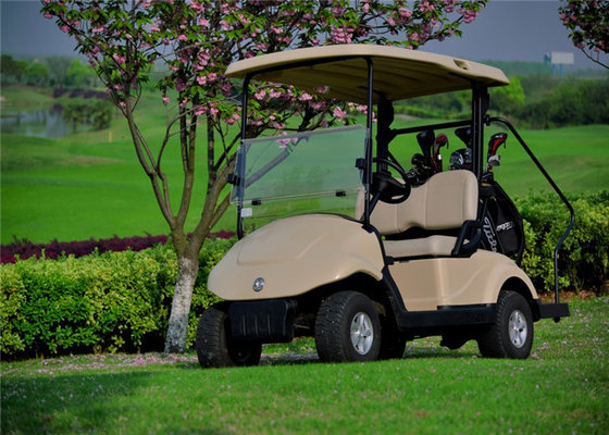 Club Car 2 Seater Golf Carts , Yamaha Electric Vehicle Golf Cart With EEC Certification