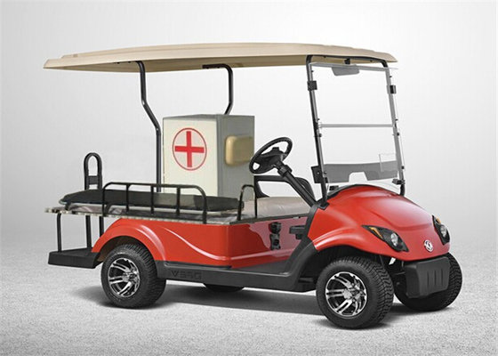 2 Seats 48V Emergency Electric Ambulance Cart With DFM Batteries 8V×6