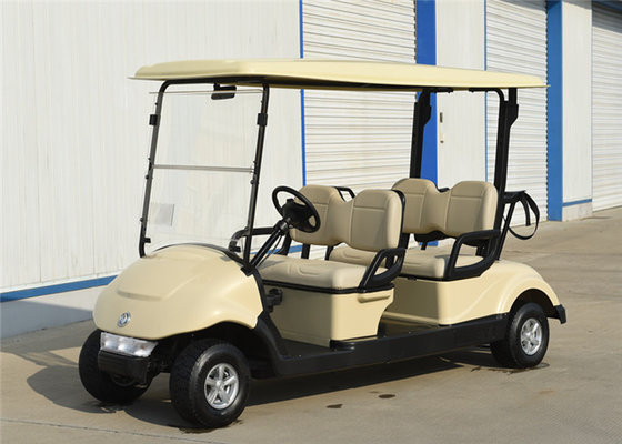 Energy Saving 4 Seater Golf Carts Golf Electric Buggy With Battery Power