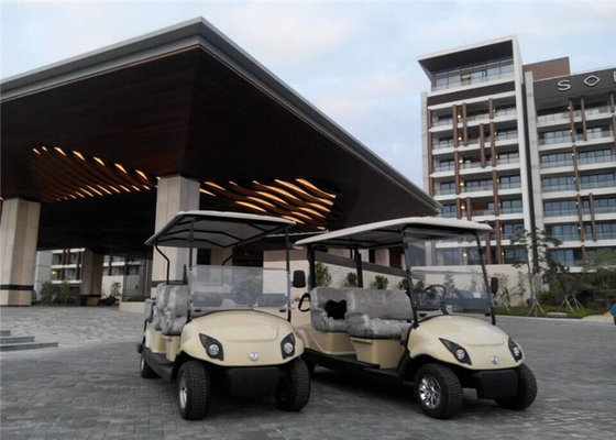 Fashion Battery Operated 4 Seater Golf Carts With 4 Wheel Drive