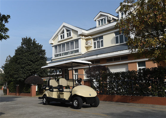 Dongfeng 6 Passenger Golf Carts 48V 4 KW / Battery Operated Golf Buggies