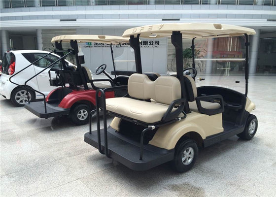Club Car 4 Seater Golf Carts Dongfeng , Street Legal Electric Cars 3KW Motor