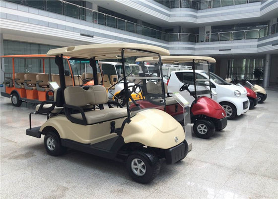 Club Car 4 Seater Golf Carts Dongfeng , Street Legal Electric Cars 3KW Motor