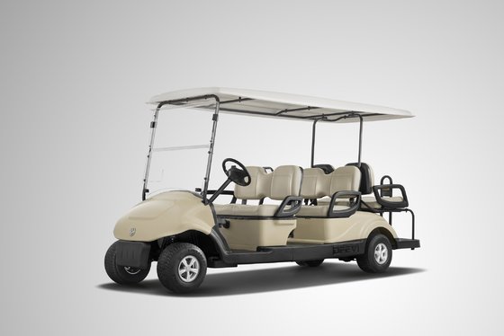 UV Proof 6 Passenger Electric Car , Club Car Street Legal Golf Carts