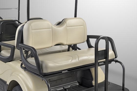 8 Seater Yamaha Electric Golf Cart , Club Car Golf Buggy With Rear Facing Seat