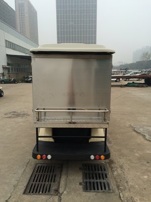 Safety Battery Operated Electric Utility Vehicle , Street Car Golf Cart With Steel Box