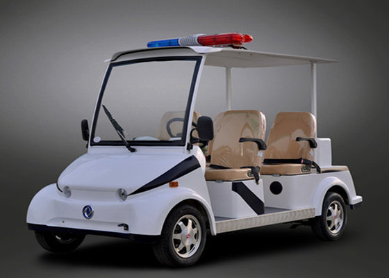 Police 4 Seater Electric Patrol Car , Electric Security Vehicles Street Legal