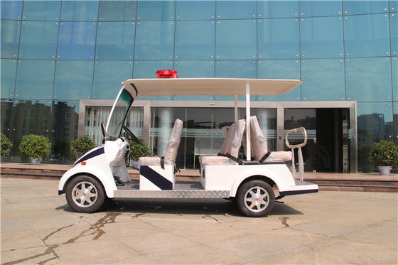 Road Legal Six Passenger Electric Golf Cart Club Car With Light / Safty Belt