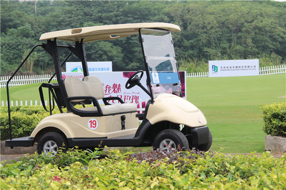 Flexible Electric Golf Cart Car With Two Seat Battery Powered CE Approved