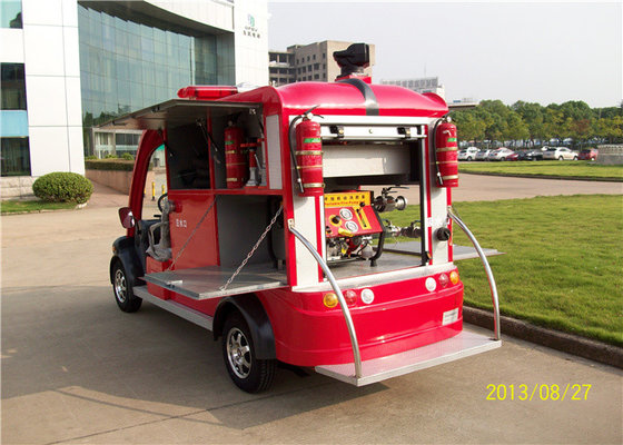 48V Battery Operated 2 Seaters Electric Fire Truck With CE Approved For Public Use