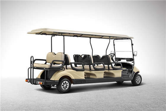 8 Seater Electrical Golf Carts With KDS Motor , Club Battery Powered Golf Cart