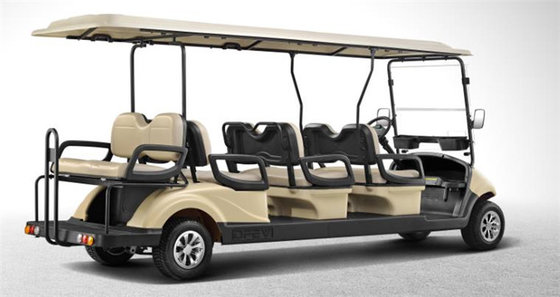Electric Club Car 8 Passenger Golf Cart Street Legal For Hotel / Resorts