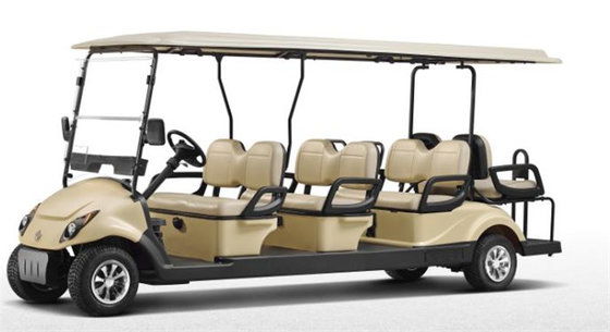 Electric Club Car 8 Passenger Golf Cart Street Legal For Hotel / Resorts