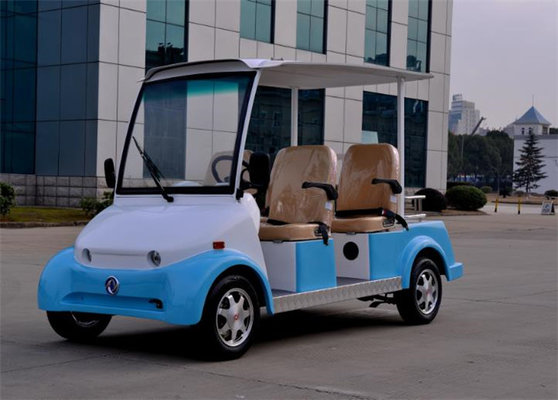 Smart Electric Car 4 Seater Sightseeing Bus With Radio / MP3 Player