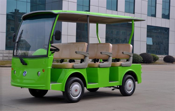 Road Legal 8 Seater Electric Sightseeing Car Golf Carts With Curtis Controller