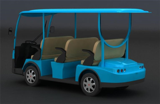 Comfortable Street Legal 8 Seater Electric Car / 8 Person Golf Cart Battery Operated