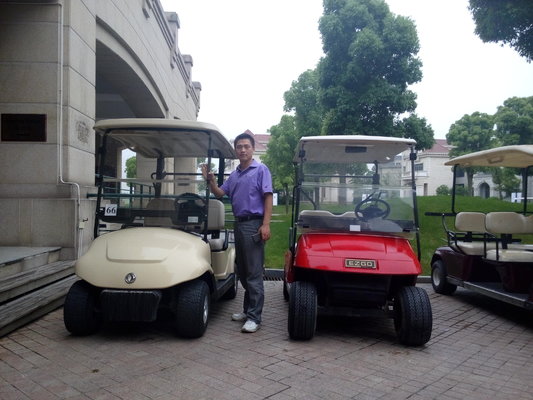 Custom Electric 2 Seater Golf Carts / Golf Buggy Club Car Street Legal