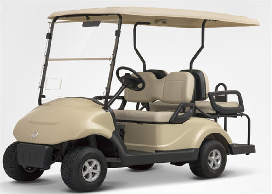 48V Battery Powered Four Person Golf Cart With Pure Electric Power Dongfeng