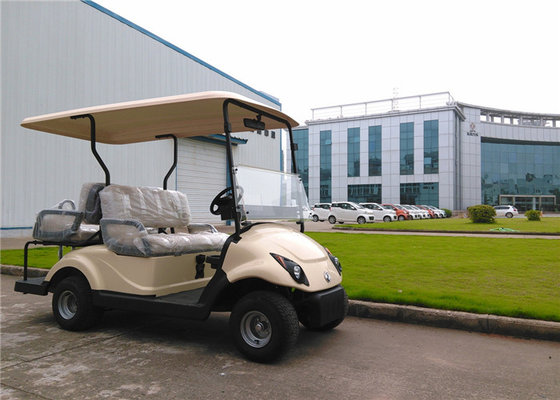 Energy Saving 2+2 Seats Electric Club Car Street Legal Golf Carts 48V 3KW Motor