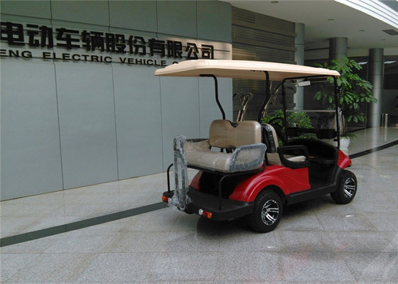 Ez Go 2+2 Type 4 Seater Golf Carts Electric Car  For 4 Person In Coral Red Colour