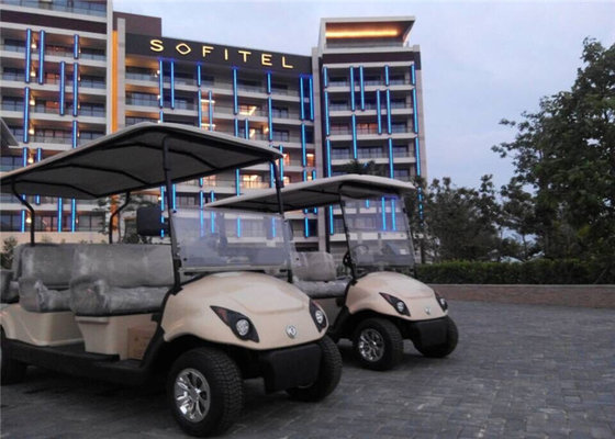 Fashion Battery Operated 4 Seater Golf Carts With 4 Wheel Drive