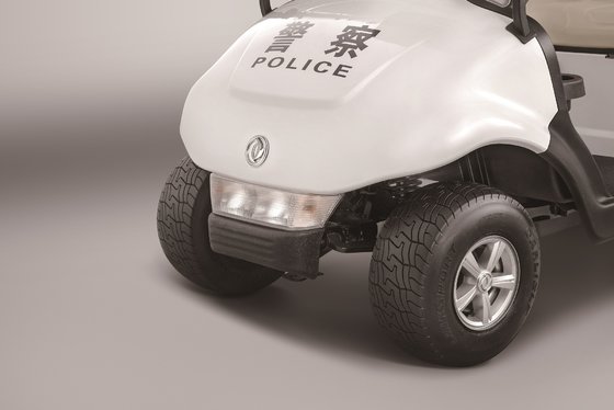 Dongfeng 2 Seater Electric Patrol Car , Electric Security Patrol Vehicles CE Certificate