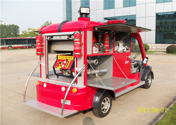 Multi Functional Electric Fire Engine For 2 Person With Speaker For Fire Fighting