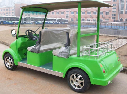 Energy Saving 4 Seat Electric Car Sightseeing Bus For Hotel / Club / Resort