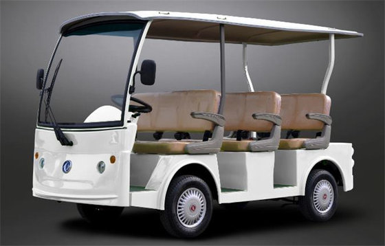 Electric 8 Passenger Golf Cart  Sightseeing Bus With DC Motor For Club / Hotel