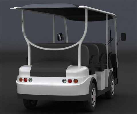 8 Passenger Electric Sightseeing Car , Electric Motor Golf Cart Customized Color