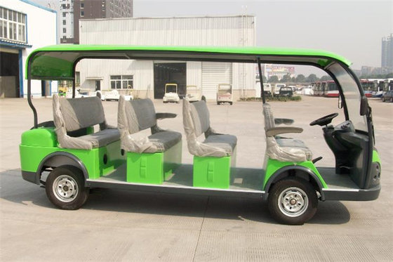 Customized Colour Electric Passenger Bus 48V Battery Powered For 11 Person